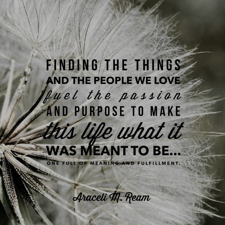 Finding Your Passion and Purpose